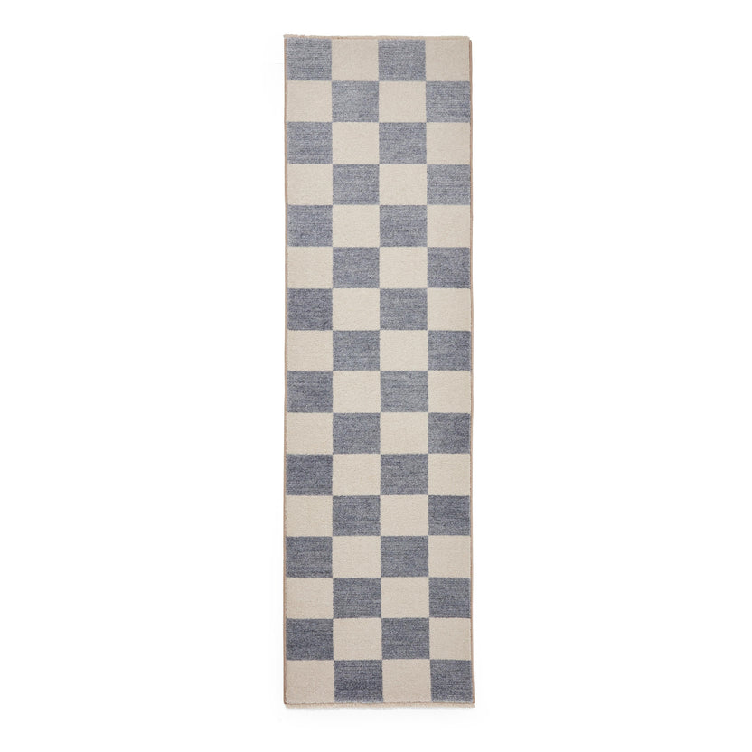 Norwood Smooth Checkerboard Rug | Multiple Colours & Sizes | Roseland