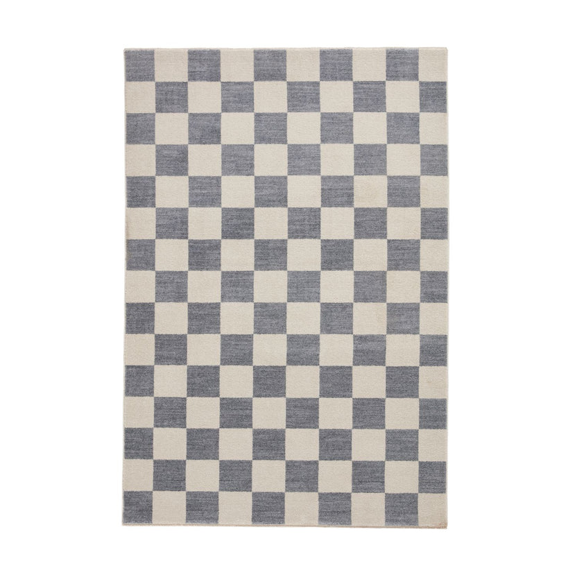Norwood Smooth Checkerboard Rug | Multiple Colours & Sizes | Roseland