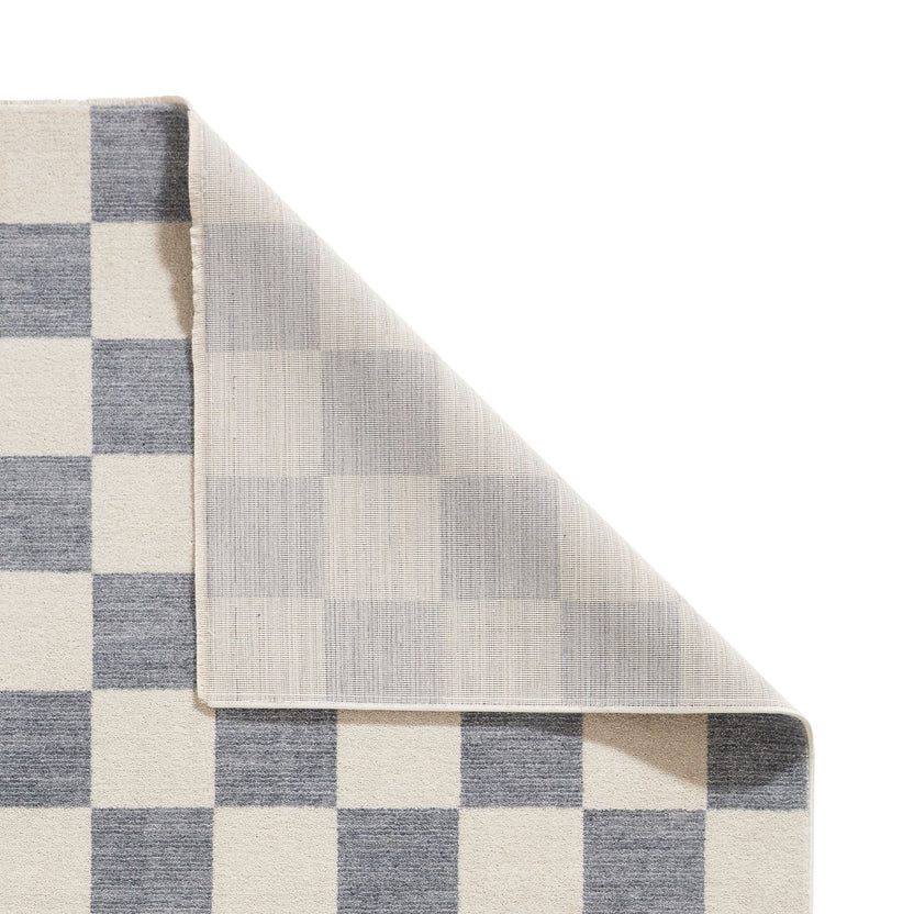 Norwood Smooth Checkerboard Rug | Multiple Colours & Sizes | Roseland