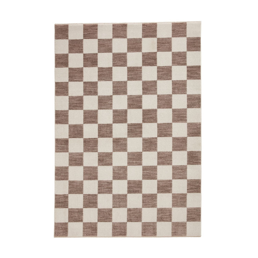 Norwood Smooth Checkerboard Rug | Multiple Colours & Sizes | Roseland