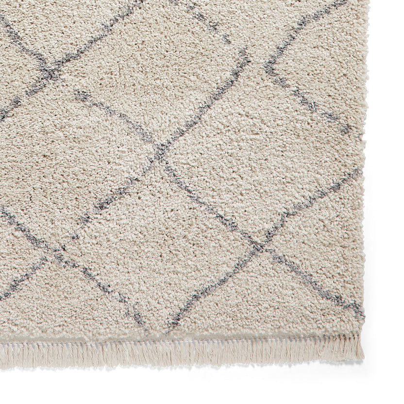 Willow Shaggy Diamond Rug | Multiple Colours & Sizes | Roseland