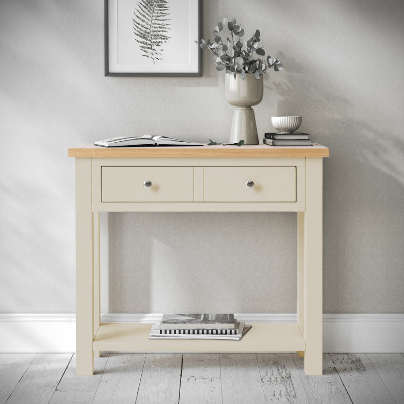 Farrow Console Table | Grey, Cream, White or Charcoal | Roseland