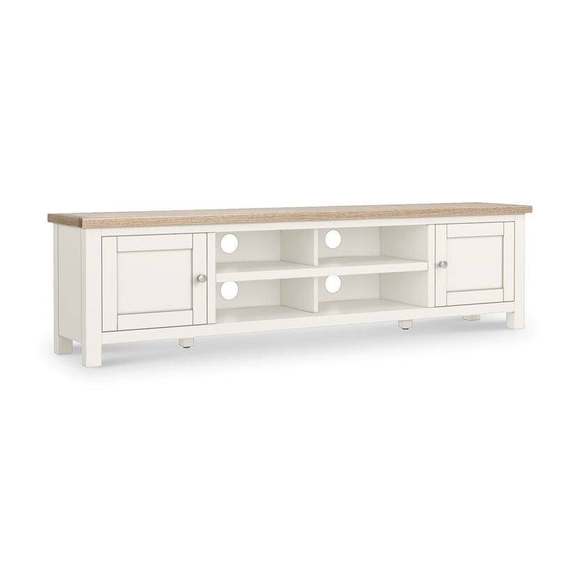 Farrow 180cm Extra Wide TV Stand | Grey Cream White & More | Roseland