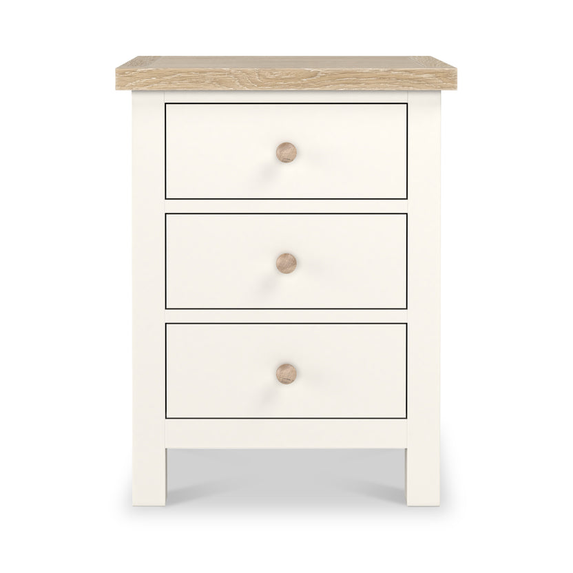 Farrow XL Bedside Table | Grey, Cream, White & Navy Blue | Roseland