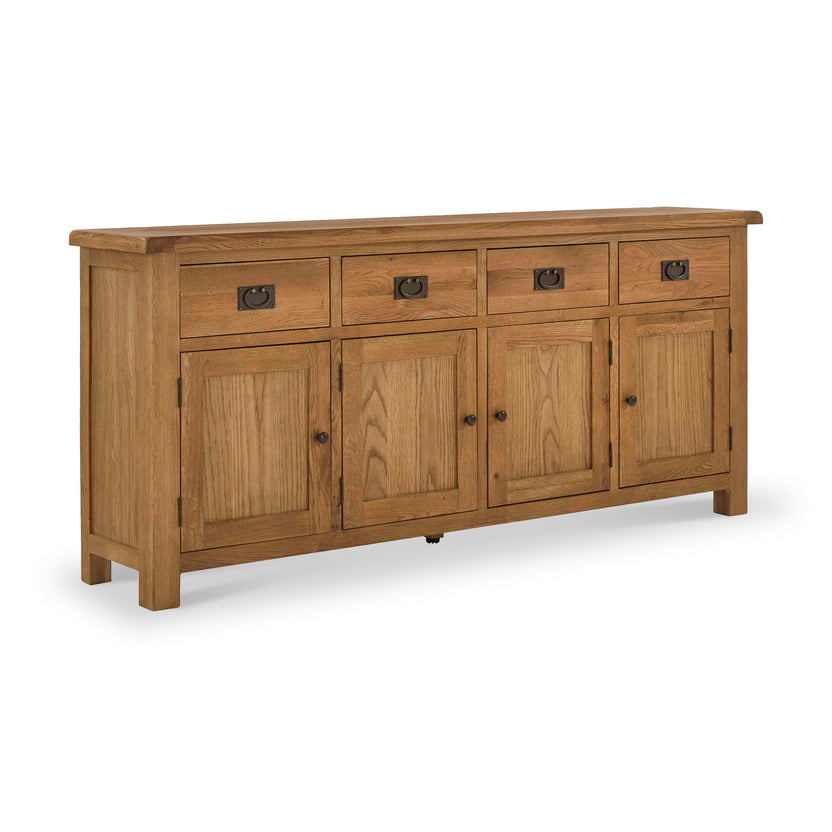 Zelah Oak Extra Large Sideboard | Roseland