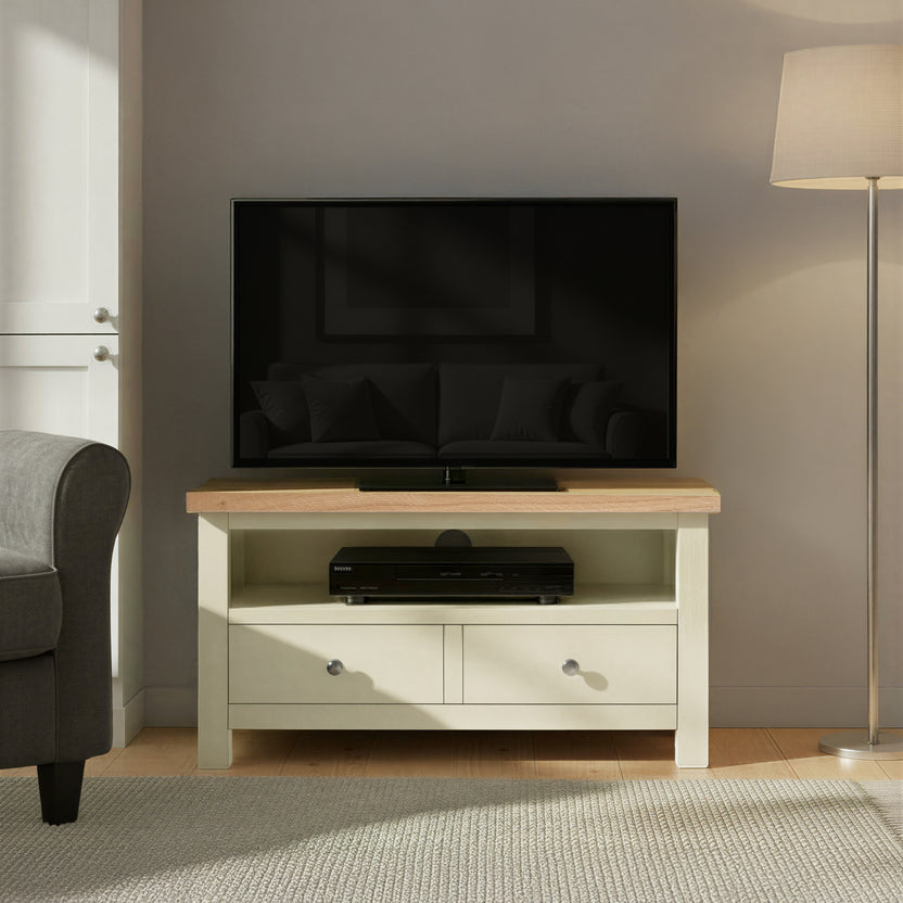 Farrow 90cm TV Stand | Grey, Cream, White & More Colours | Roseland