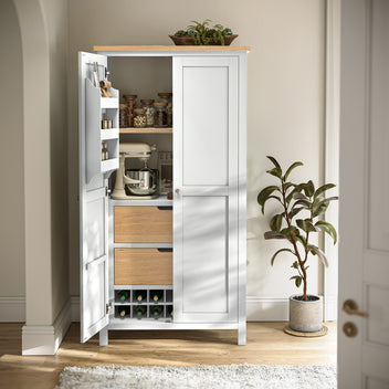 Farrow Kitchen Larder Unit | Grey, Cream, White & More | Roseland