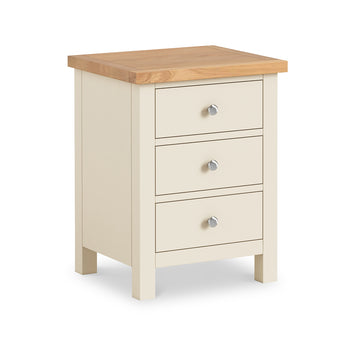 Farrow XL Bedside Table | Grey, Cream, White & Navy Blue | Roseland