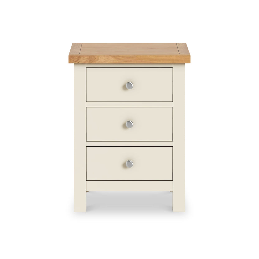 Farrow XL Bedside Table | Grey, Cream, White & Navy Blue | Roseland