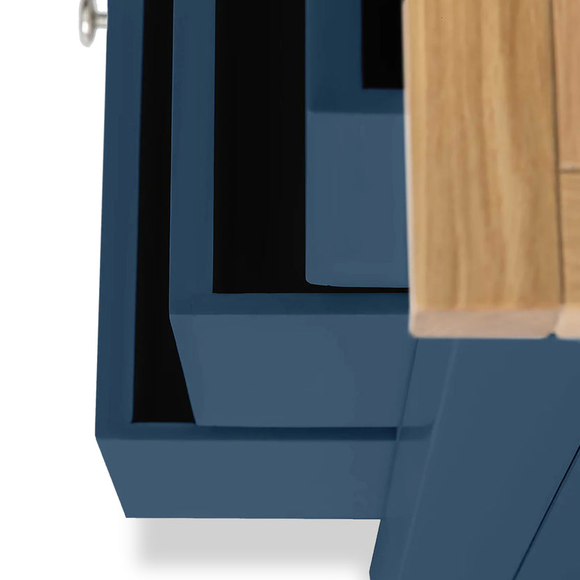 Farrow XL 8 Drawer Chest Of Drawers | Grey Cream White Navy | Roseland