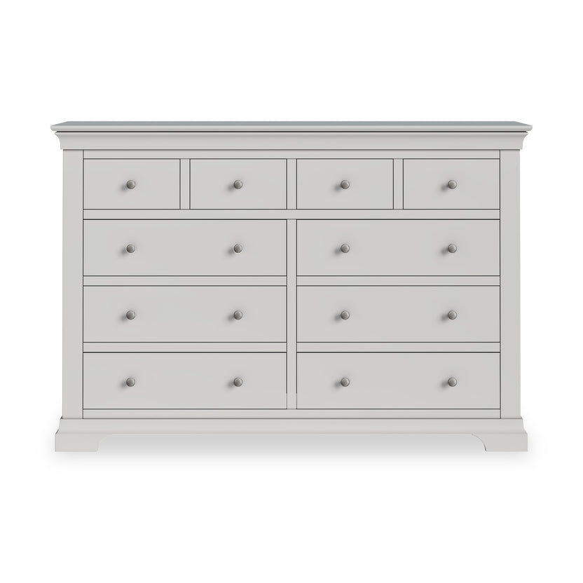 Colette 4 Over 6 Chest Of Drawers | Grey Cream or Warm White | Roseland
