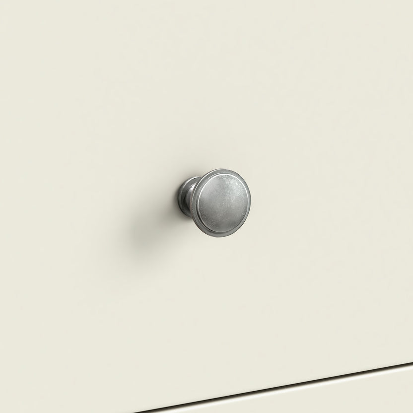 Colette 2 Over 3 Chest Of Drawers | Grey Cream Warm White | Roseland