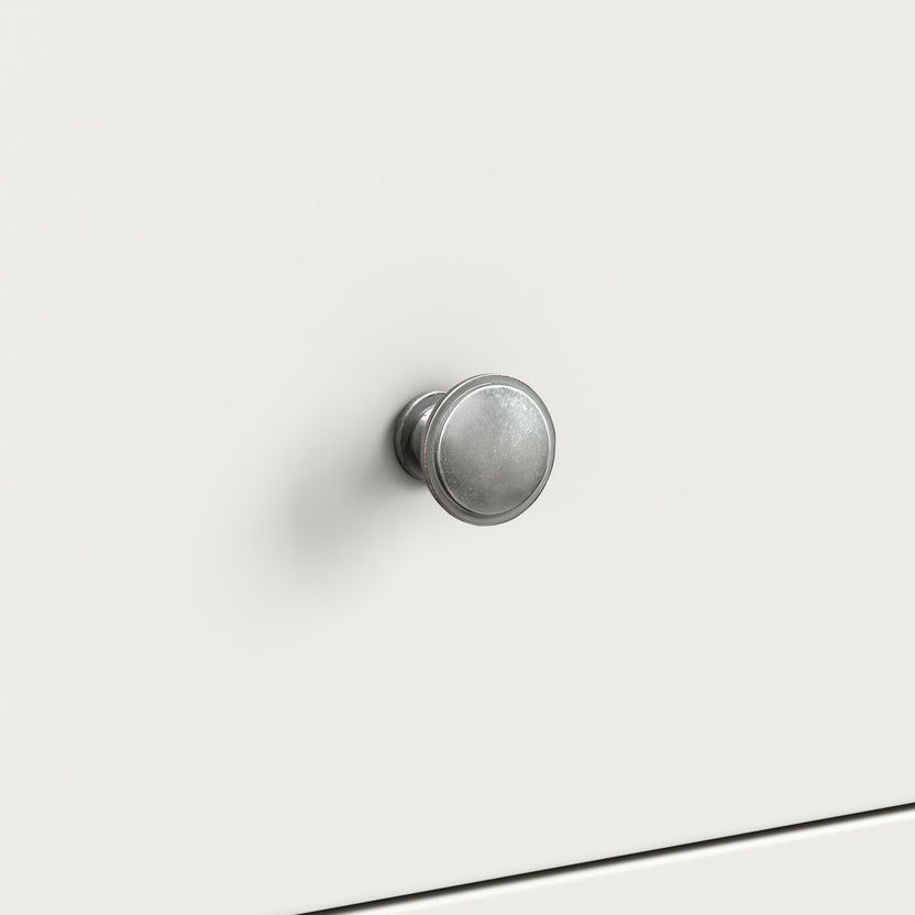 Colette 2 Over 3 Chest Of Drawers | Grey Cream Warm White | Roseland