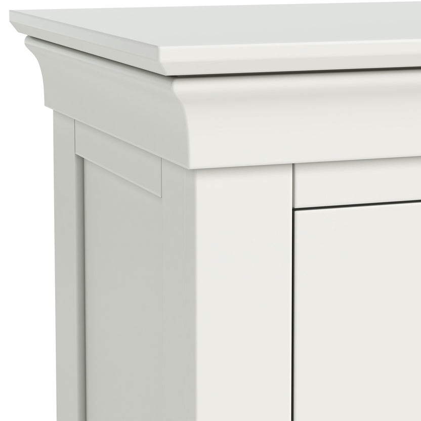 Colette 4 Over 6 Chest Of Drawers | Grey Cream or Warm White | Roseland