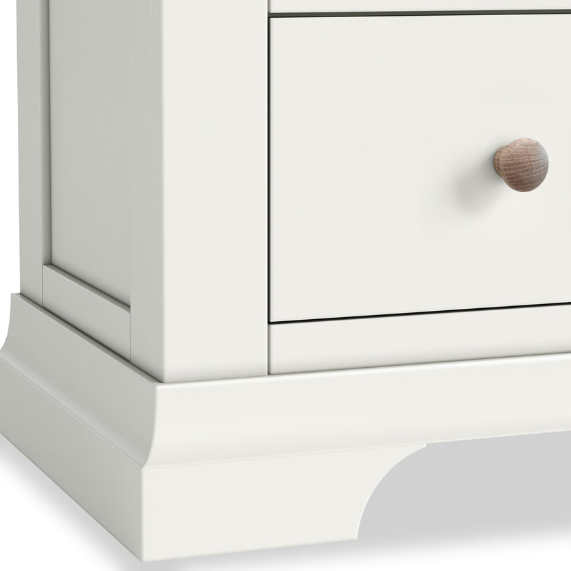 Colette 4 Over 6 Chest Of Drawers | Grey Cream or Warm White | Roseland