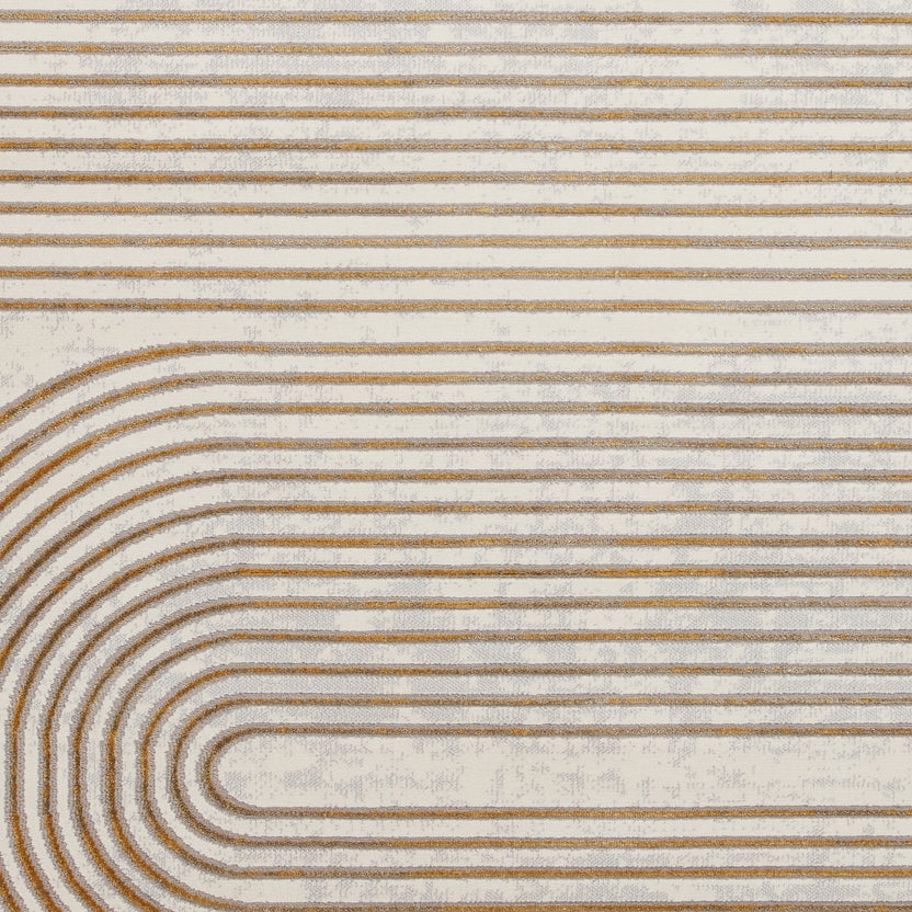 Aldrin Grey Swirl Patterned Rectangular Rug for Living Room or Bedroom ...