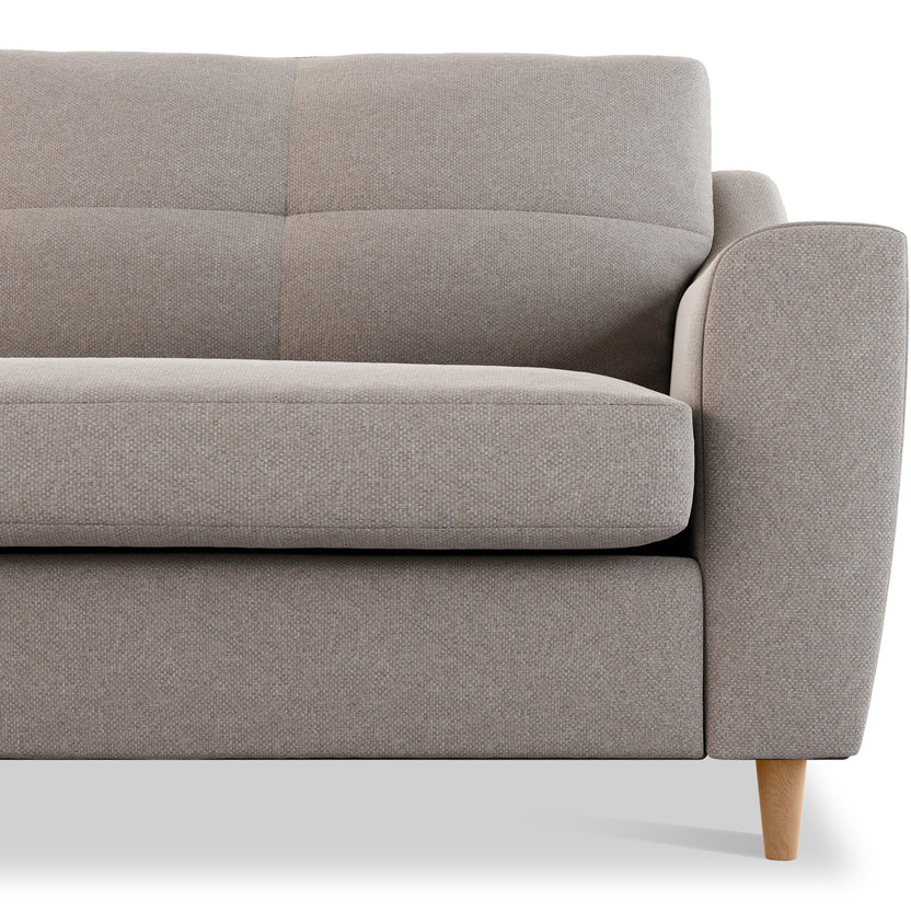 Justin 4 Seater Fabric Sofa | Traditional Tufted Couch | Roseland