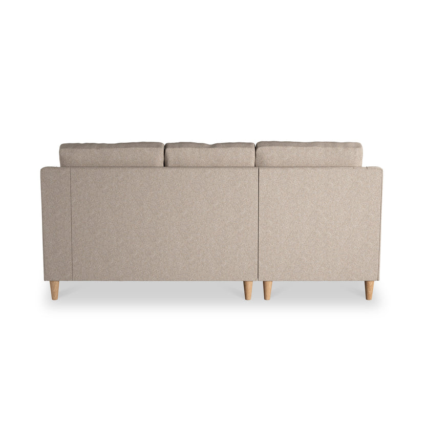 Justin 3 Seater Chaise Sofa | Traditional Tufted Couch | Roseland