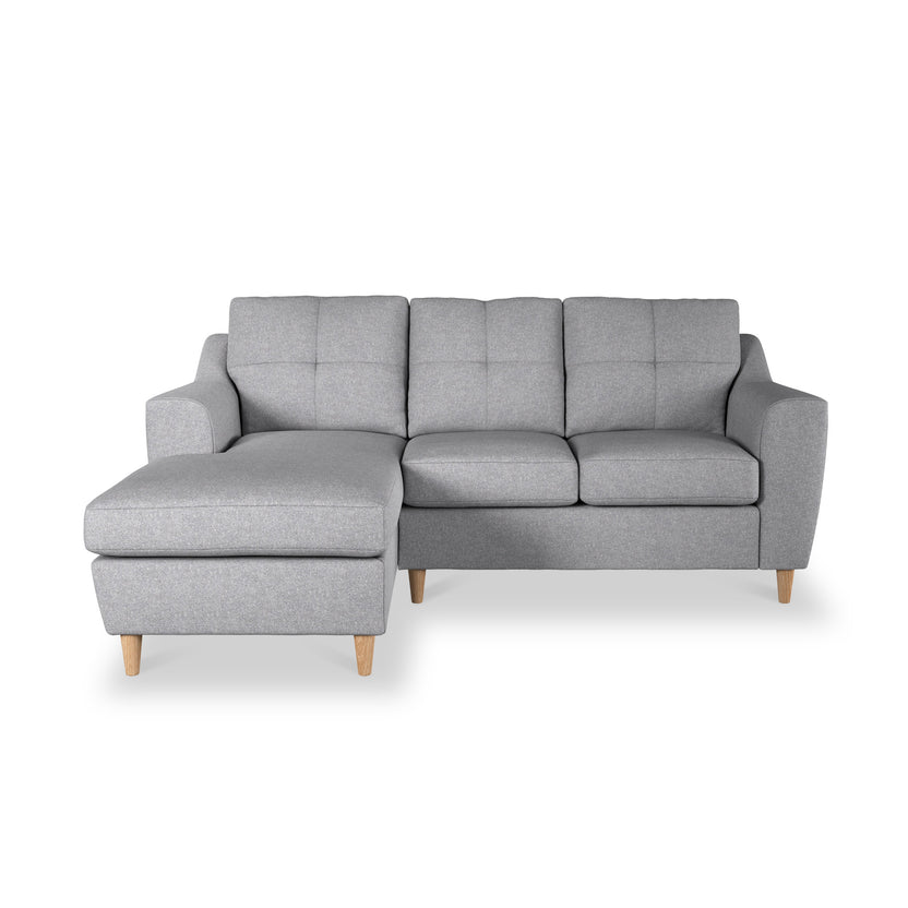 Justin 3 Seater Chaise Sofa | Traditional Tufted Couch | Roseland