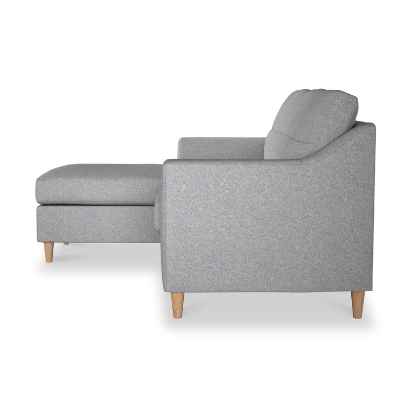 Justin 3 Seater Chaise Sofa | Traditional Tufted Couch | Roseland