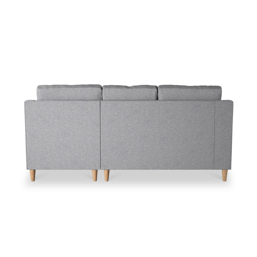 Justin 3 Seater Chaise Sofa | Traditional Tufted Couch | Roseland