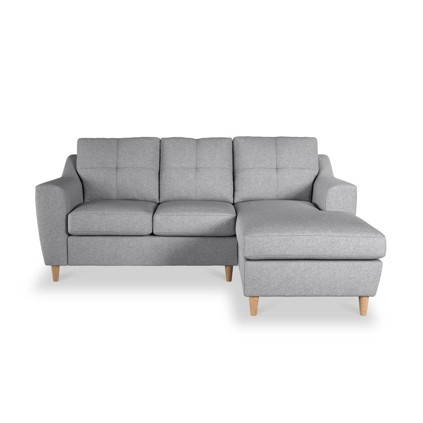 Justin 3 Seater Chaise Sofa | Traditional Tufted Couch | Roseland