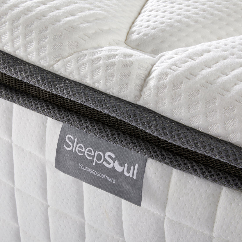 SleepSoul Bliss Pocket Sprung Mattress | Single Double King Super King ...