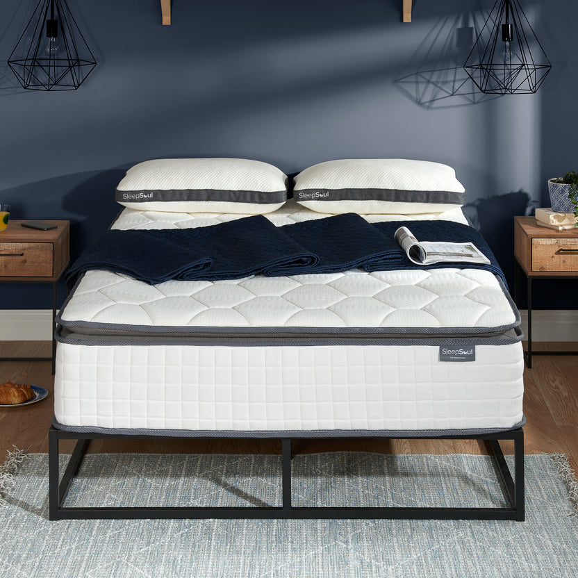 SleepSoul Bliss Pocket Sprung Mattress | Single Double King Super King ...