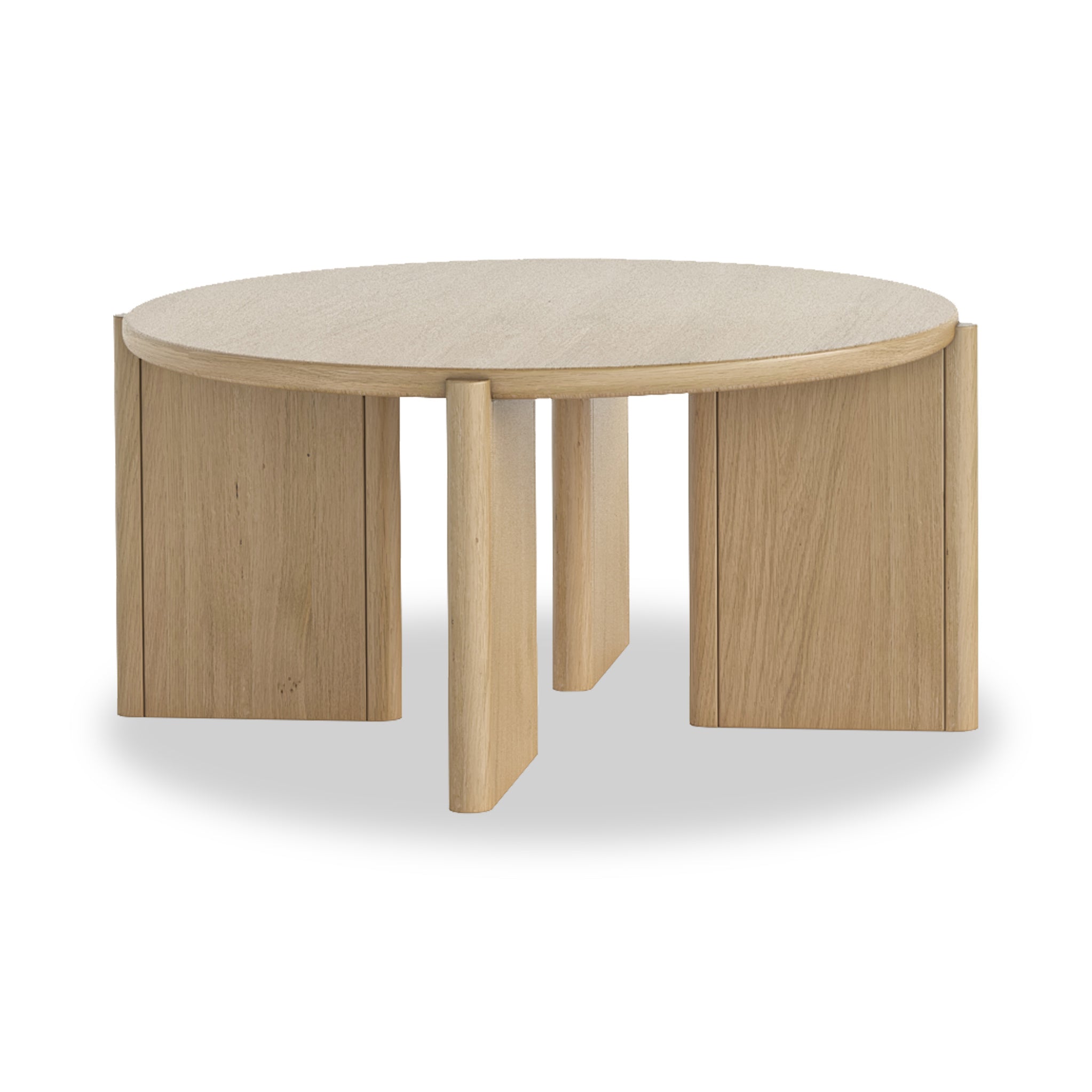 Light wood circle coffee table store