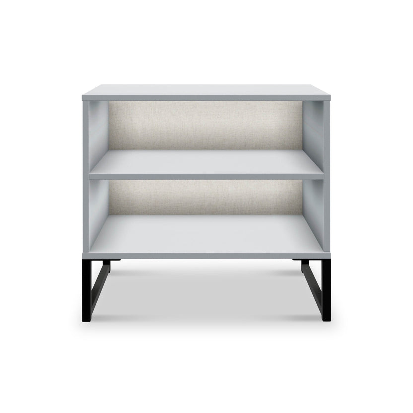 Hudson 2 Open Shelf Bedside Table | Roseland