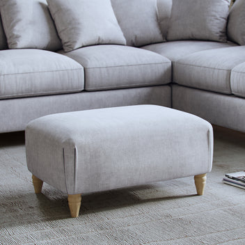 Pembroke Footstool for Living Room | 8 Colours | Roseland