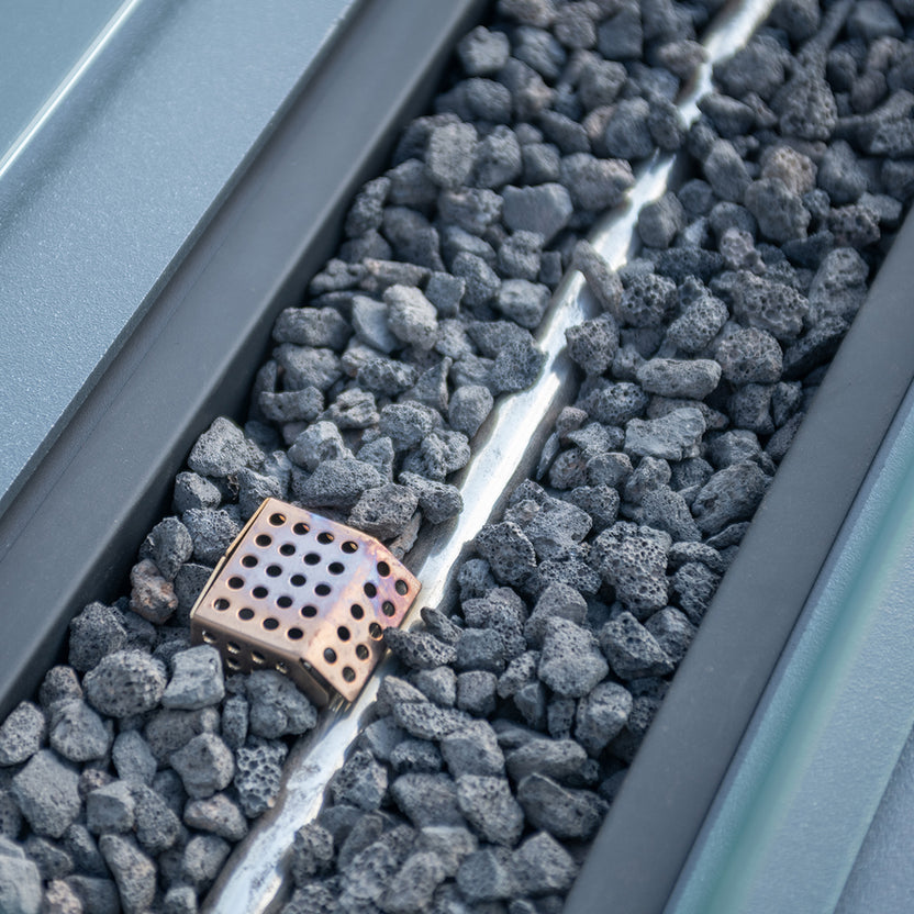 Pulse Outdoor Sofa Dining Set with Fire Pit & Winter Cover | Roseland