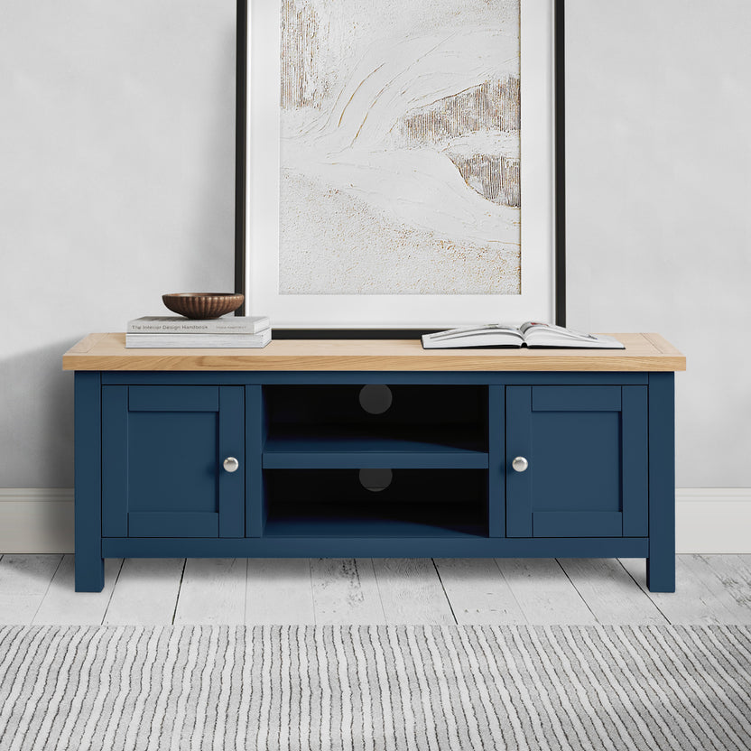 Farrow 120cm TV Stand | Grey, Cream, White & More Colours | Roseland