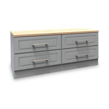 Talland 4 Drawer Low Storage Unit | Roseland Furniture