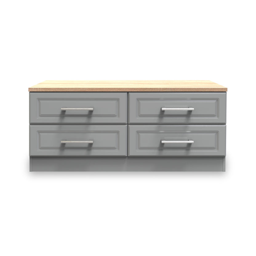 Talland 4 Drawer Low Storage Unit | Roseland Furniture
