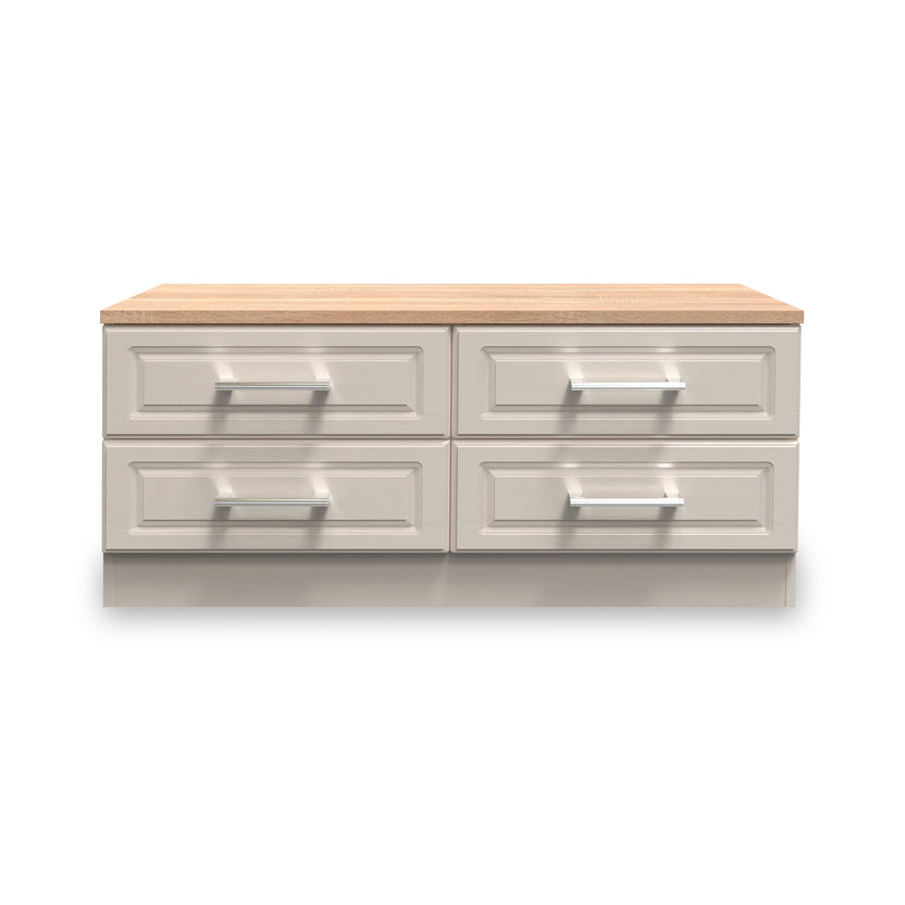 Talland 4 Drawer Low Storage Unit | Roseland Furniture