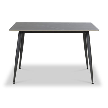 Hendra Compact 120cm Ceramic Dining Table for 4 | Grey or White