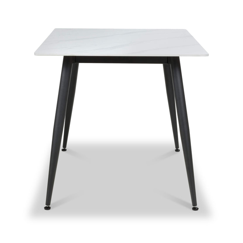 Hendra Compact 120cm Ceramic Dining Table for 4 | Grey or White
