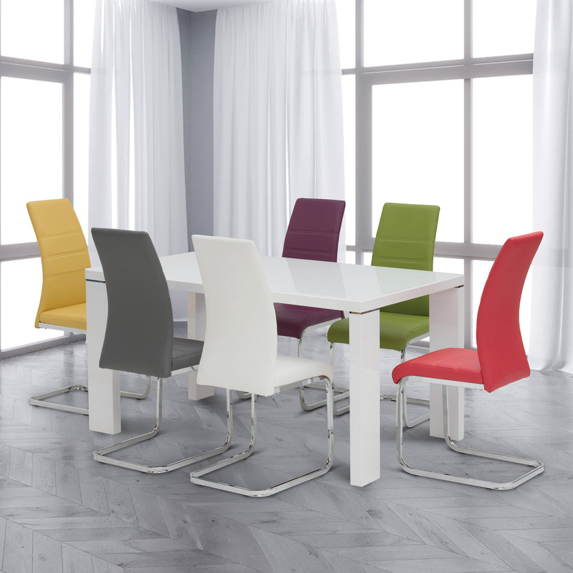 Jackson Faux Leather Dining Chair | Roseland