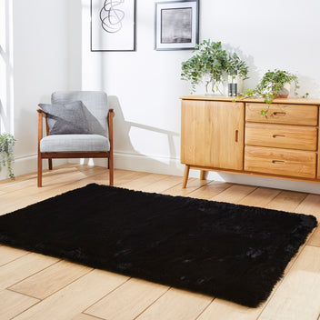 Dorset Hand Tufted Super Teddy Rectangular Rug for Living Room or ...