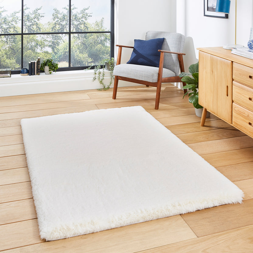 Dorset Hand Tufted Super Teddy Rectangular Rug for Living Room or ...