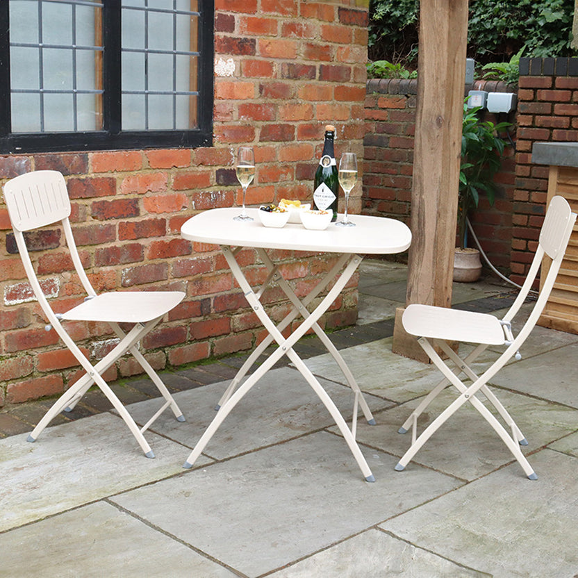 Venice 70cm Square Bistro Set | Roseland