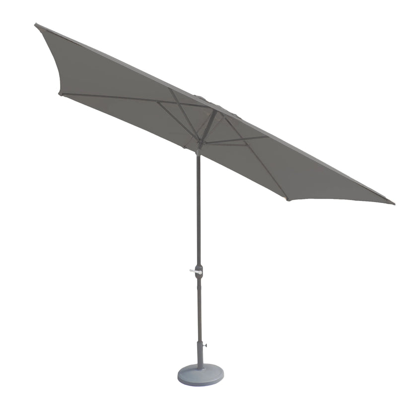 2.4 x 3m Rectangular Parasol Aluminium | Roseland
