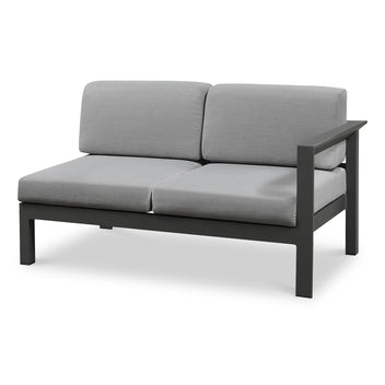 Austell Deluxe Corner Set with Teak Coffee Table | Roseland