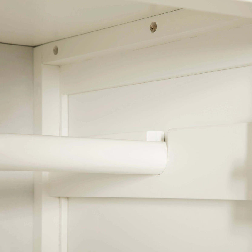 Cornish Double Wardrobe | Grey, White, Black | Roseland