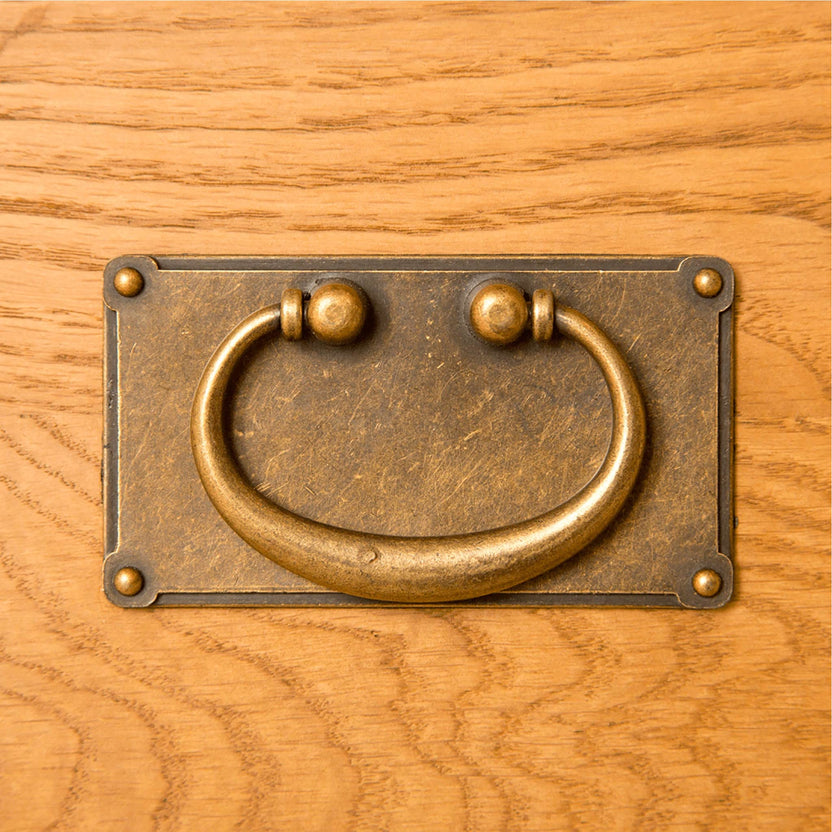 Lanner Oak Small Sideboard | 2 Door 2 Drawer Cupboard | Roseland