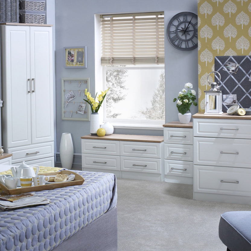 Talland 4 Drawer Low Storage Unit | Roseland Furniture