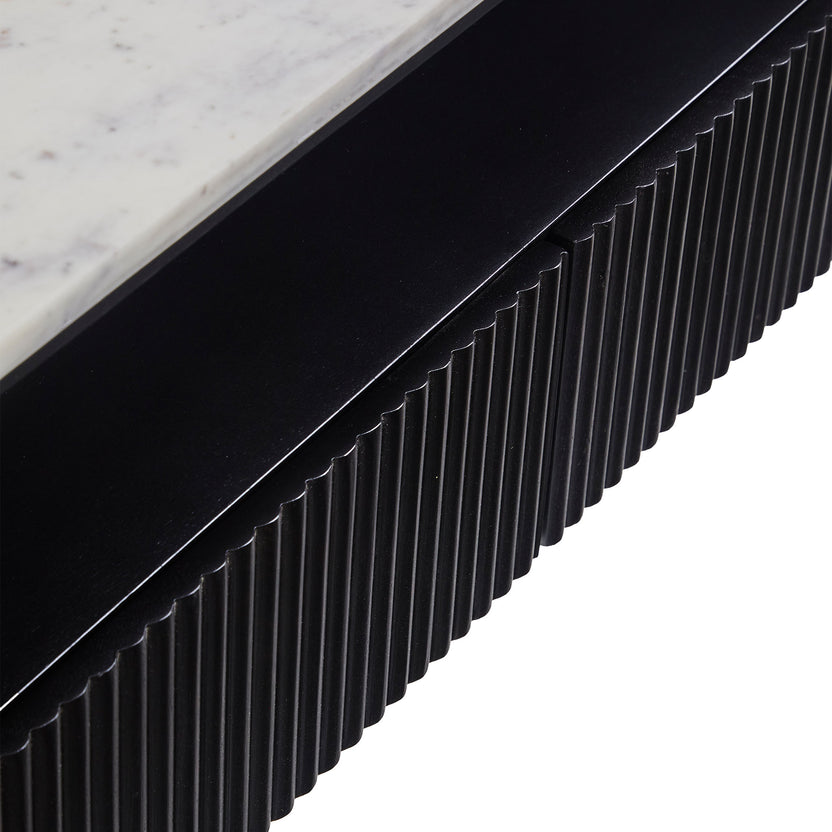 Milo Mango & Marble Fluted Wide TV Media Unit | Roseland