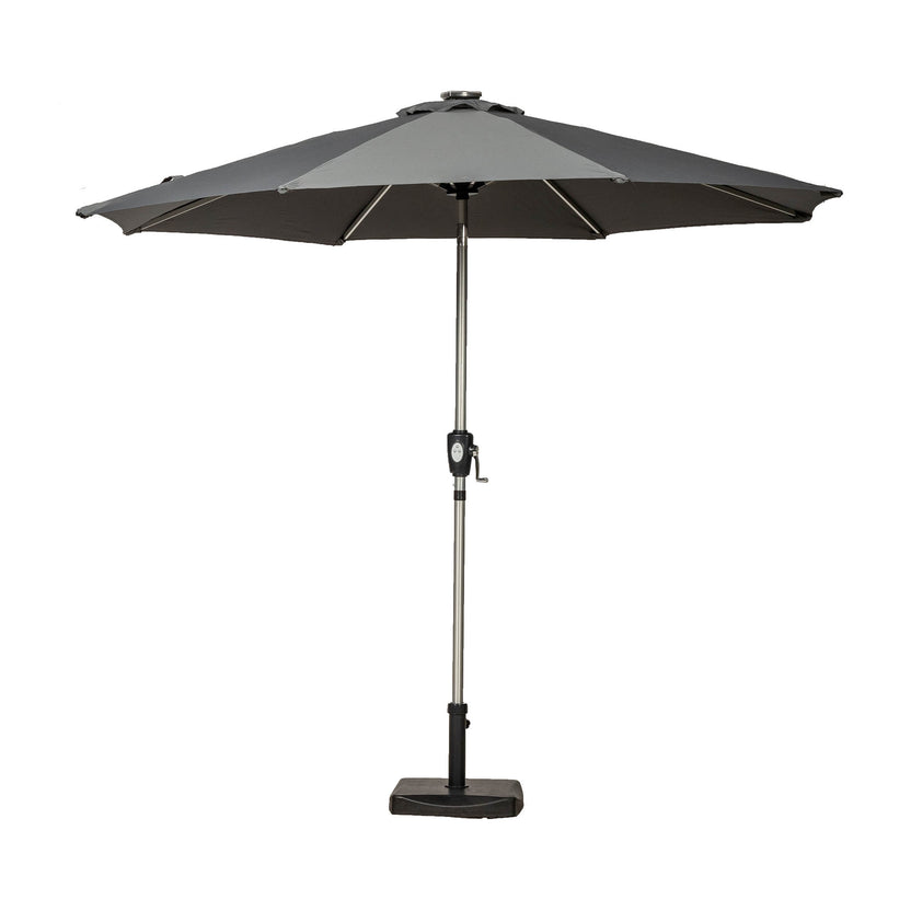 2.7m LED Lit Parasol | Roseland