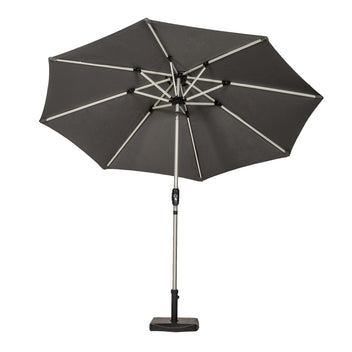 2.7m LED Lit Parasol | Roseland